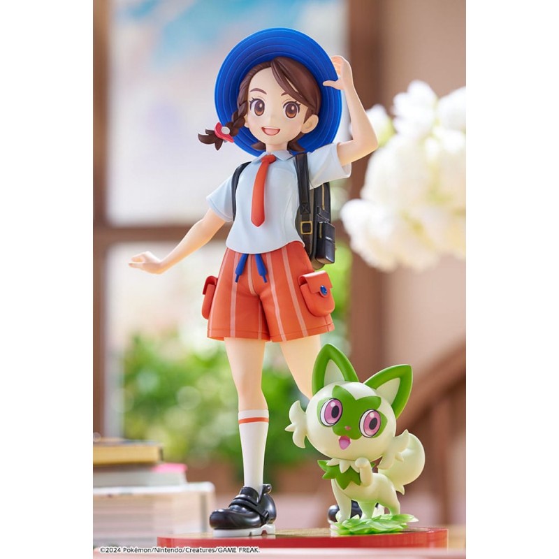 Estátua Pokémon ARTFXJ: Juliana & Sprigatito