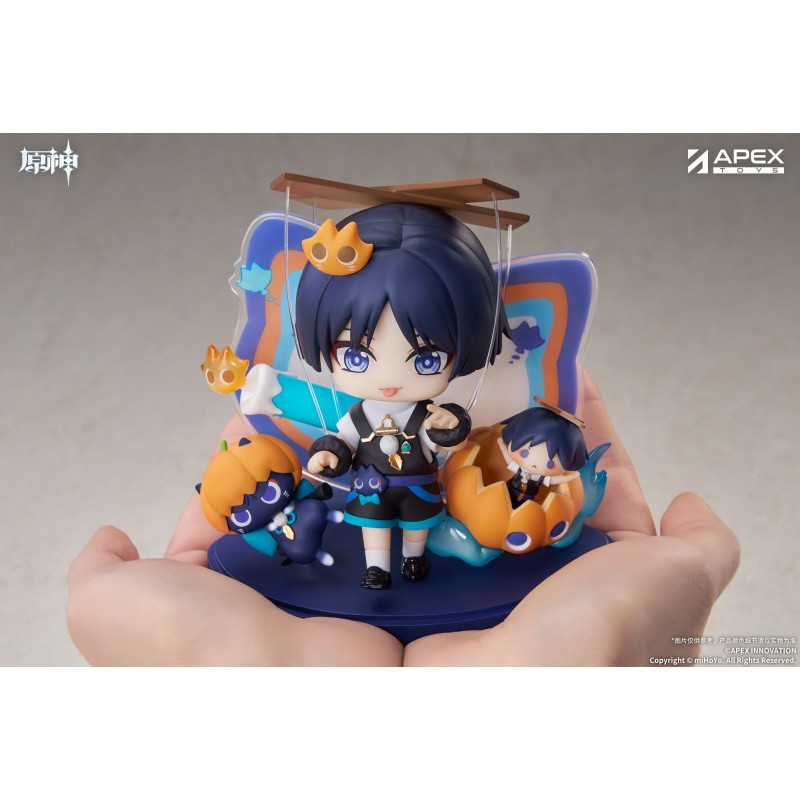 Estátua Genshin Impact You Ye Qi Xiang Series Chibi Chara: Wanderer