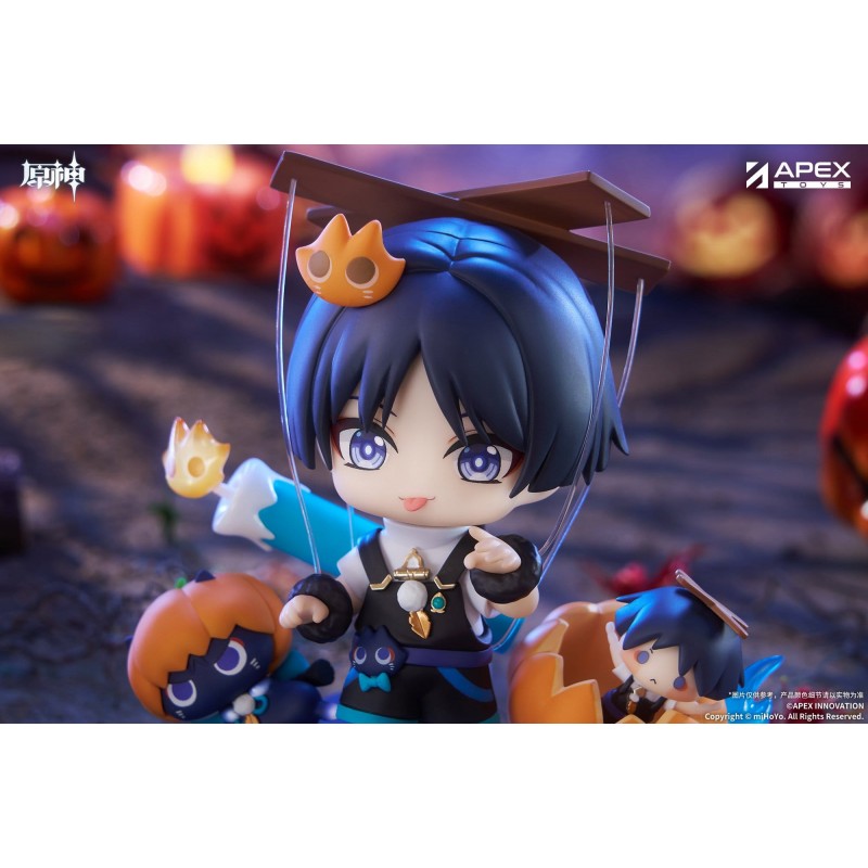 Estátua Genshin Impact You Ye Qi Xiang Series Chibi Chara: Wanderer
